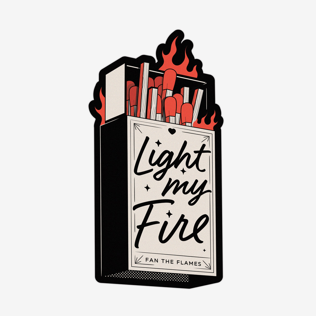 Light my Fire | Sticker – Happy Impulse